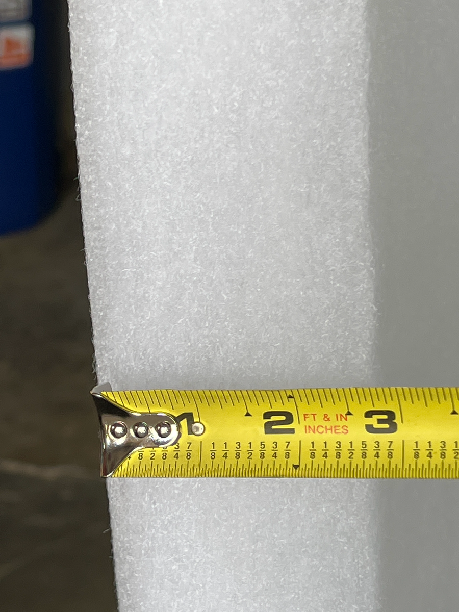 New 2” Thick Premium Plus Bonded Poly Batting Extra High Loft Ultra Sm ...