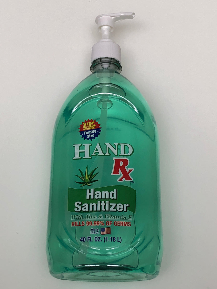 Hand RX 40oz Hand Sanitizer with Aloe & Vitamin E – BayTrim Upholstery ...